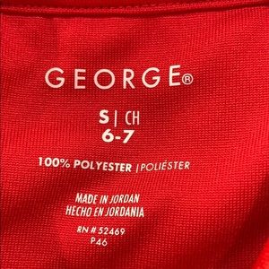 George | Shirts & Tops | George Boys Red Striped Shirt Size 67 Small ...